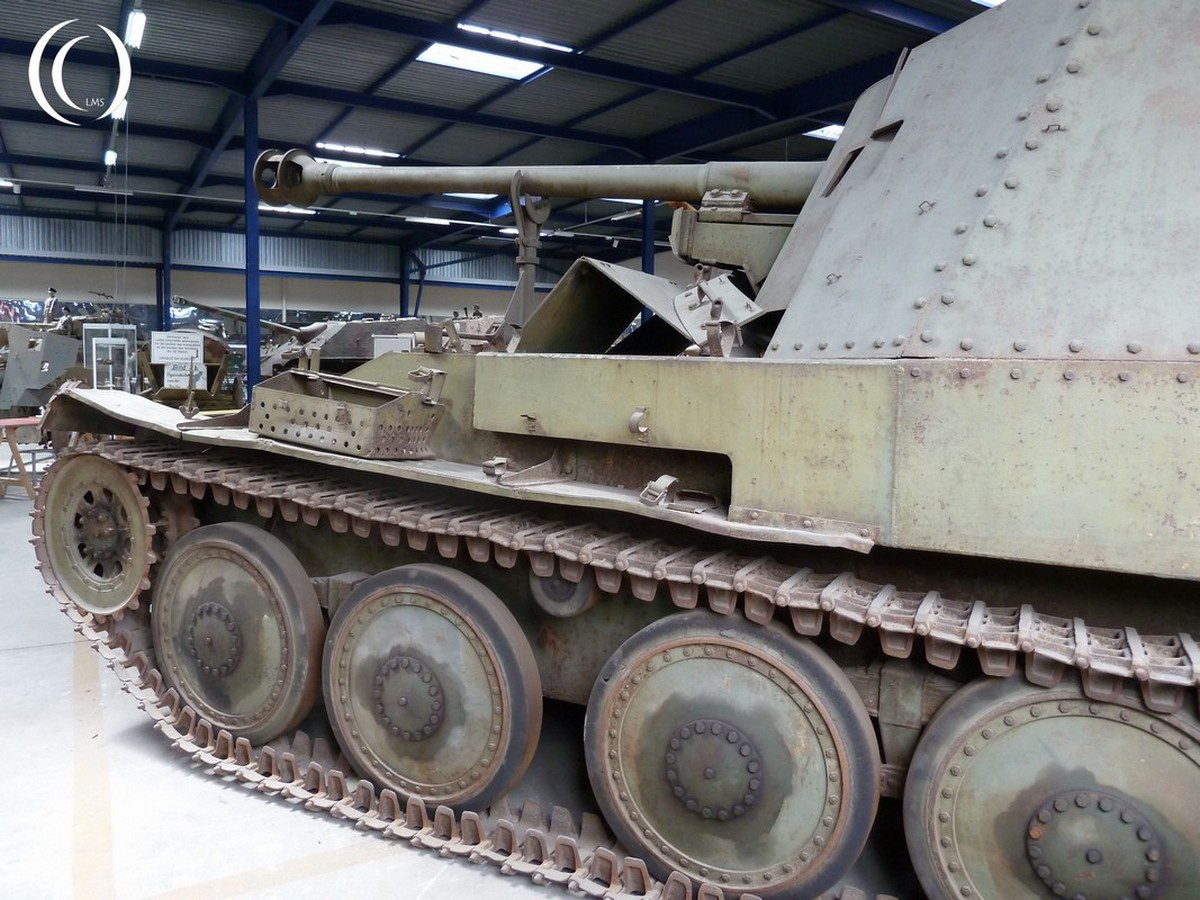 Marder III with 7,5 cm PaK 40 – Panzer 38(t) Tank Destroyer | LandmarkScout